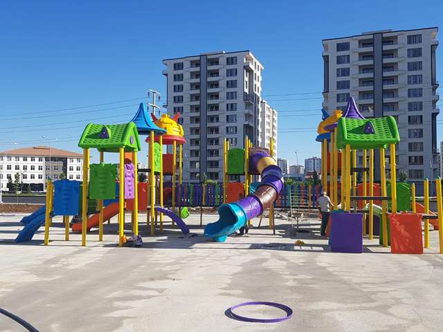 Angola Outdoor playground tunnels - Playsan United Kingdom