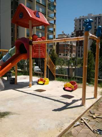 Kuwait Kids spiral slide - Playsan ltd. co.
